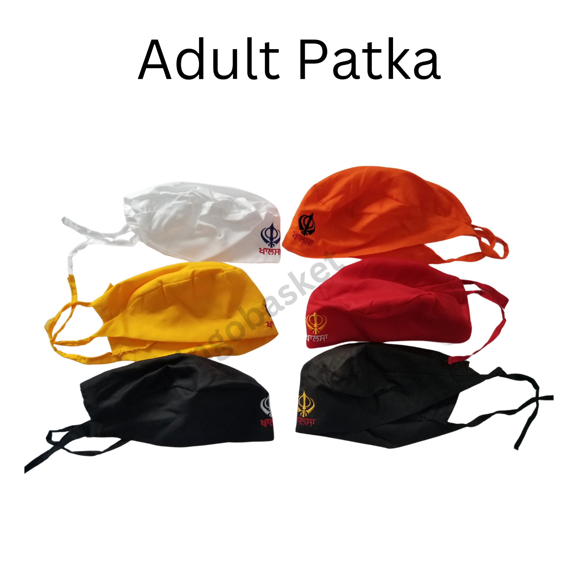 Adult Patka Embroidery Patka for men and Women – LingoBasket